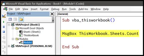 how to use thisworkbook in vba in excel