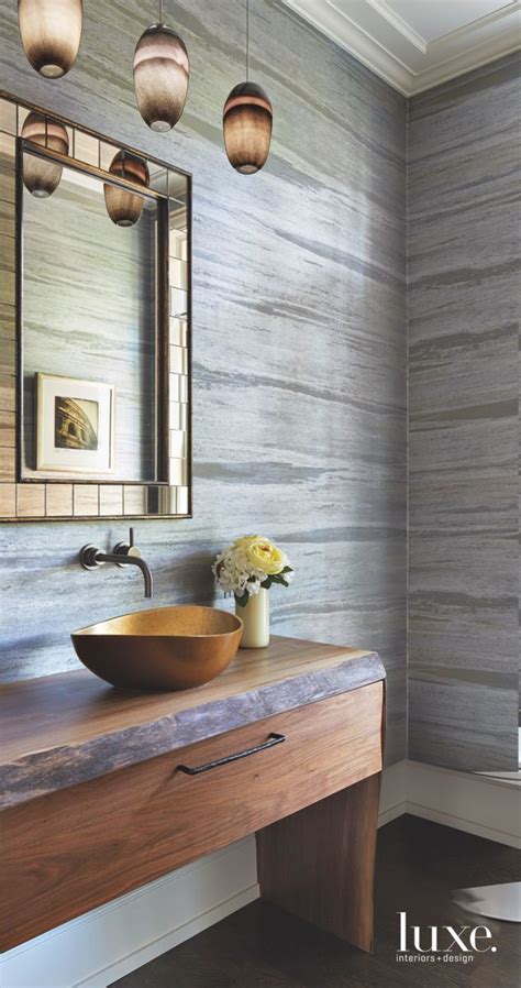 Gold List Designs By Sundown Luxe Interiors Design Rustic Powder