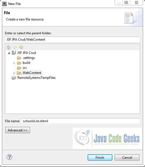 jsf jpa crud tutorial examples java code geeks 2022