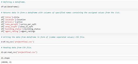 web scraping in python for data extraction and analysis by