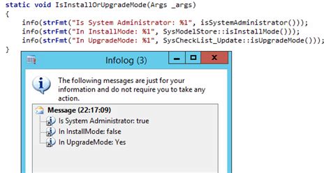 yet another dynamics ax blog skip the modelstore has been modified dialog