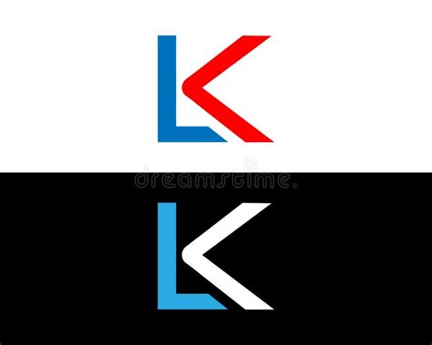 Letter Lk Logo Icon Vector Template Stock Vector Illustration Of