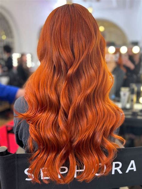 Dark Orange Hair Dye