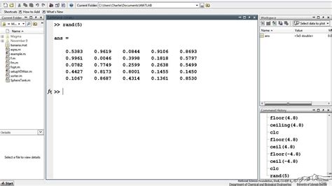 Basic Functions In Matlab Youtube