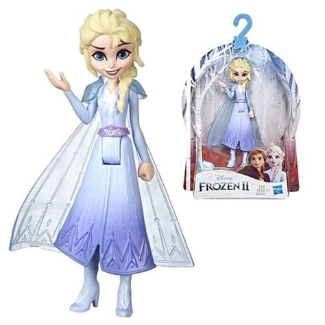 Boneca Disney Frozen 2 Mini Figura Elsa Aventura Hasbro
