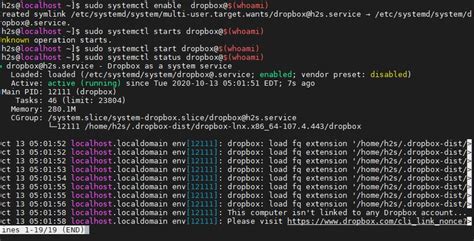 how to install dropbox headless on centos 8 server linux shout
