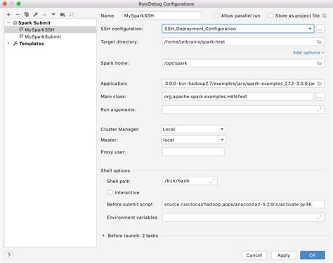 run applications with spark submit intellij idea