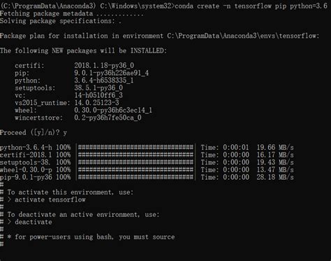 check tensorflow version anaconda installing tensorflow gpu using