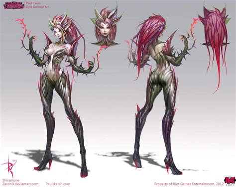 Zyra Official Concept Art By Zeronis On Deviantart