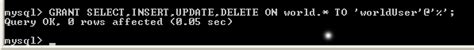 accessing mysql on vb part 4 create and grant mysql user account