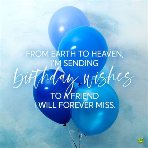 Happy Birthday In Heaven Friend Quotes