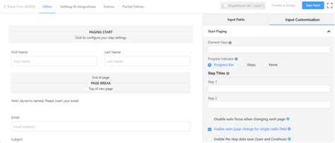 multi step form automatically next wp manage ninja