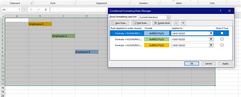 conditional formatting and lookup vlookup microsoft community