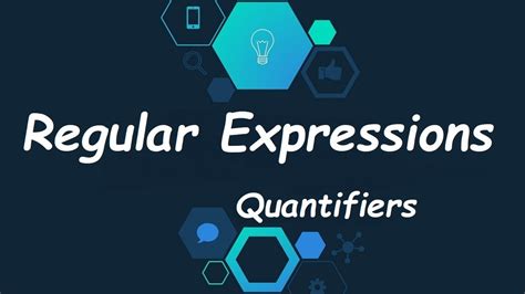 regular expressions regex 04 quantifiers youtube