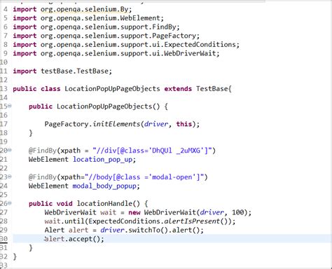 selenium how to handle modal pop up using automation stack overflow