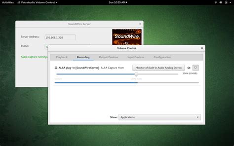 how to stream audio from your linux pc to android