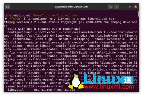 有用的 ffmpeg 命令示例 linux迷