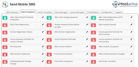 send mobile sms whmcs marketplace