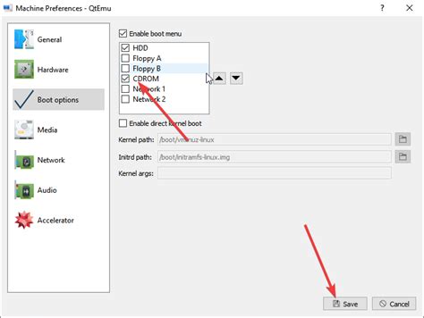 how to set up virtual machines with qemu gui on windows 10