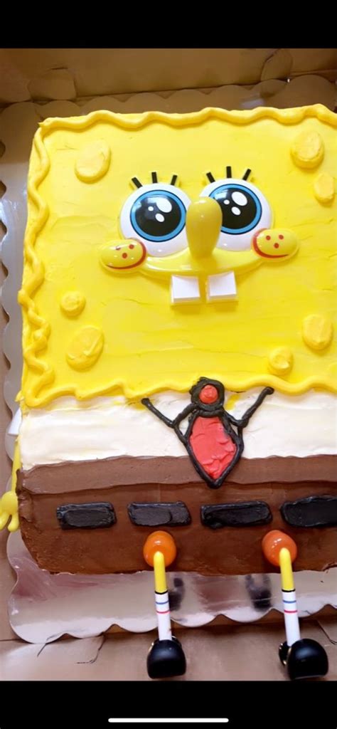 Spongebob Themed Cake