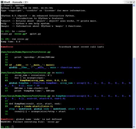 difference between ipython and python on simplecv installation