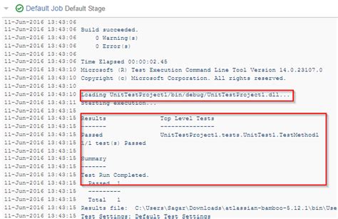 adding mstest task in bamboo