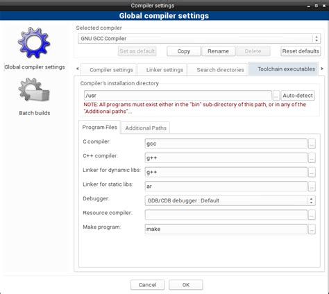 cara install codeblocks gcc opengl freeglut di linux