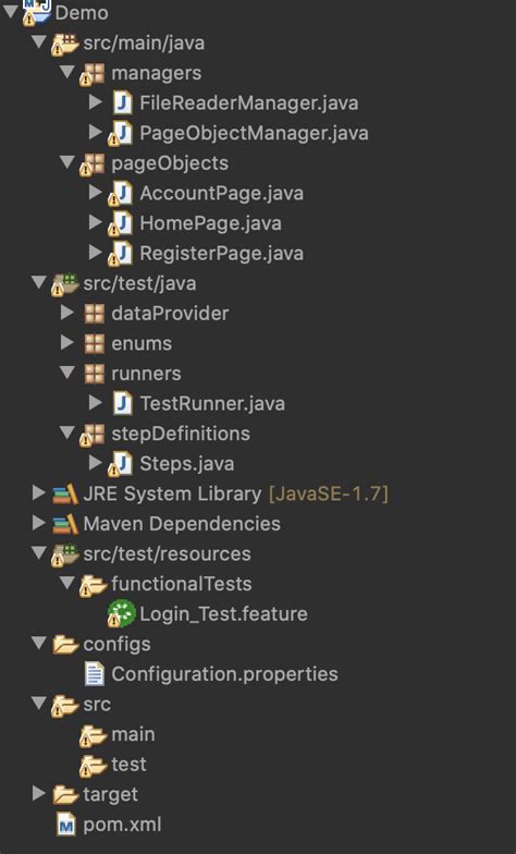 selenium cucumber java missing matching glue code