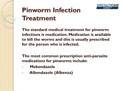 Ppt Pinworm Infection Causes And Treatment Powerpoint Presentation