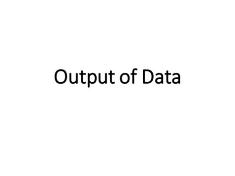 cambridge igcse in ict unit 2 input and output devices teaching