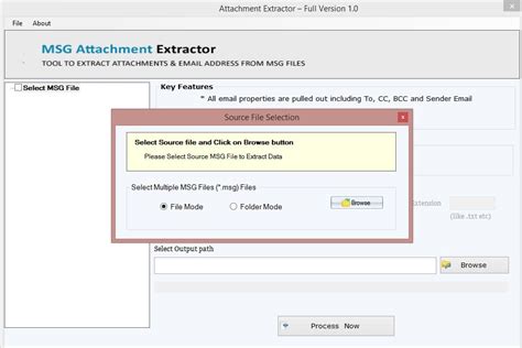 msg attachment extractor to extract attachments from outlook msg files
