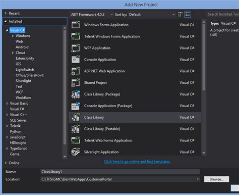 unit testing vs 2015 with nunit does not discover test cases stack