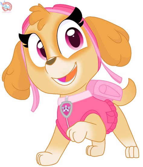 Skye Paw Patrol Png Y Vector En Illustrator Paw Patrol Png Png Vector