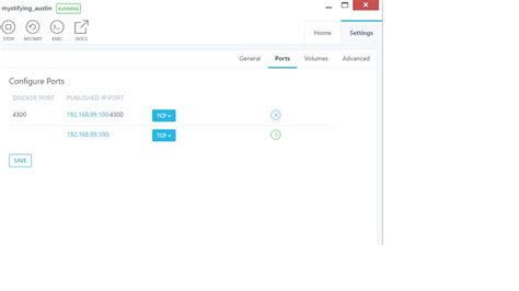 docker exposed ports are not available stack overflow