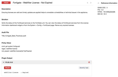 nessus compliance checks for fortigate devices blog tenable®