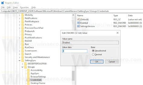 prevent windows 10 from syncing passwords between devices