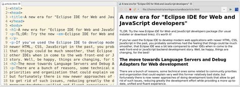 the eclipse ide for web and javascript developers strikes back the
