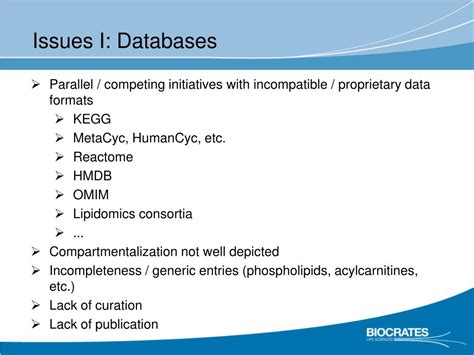 Ppt Bioinformatics For Targeted Metabolomics Met And Unmet Needs