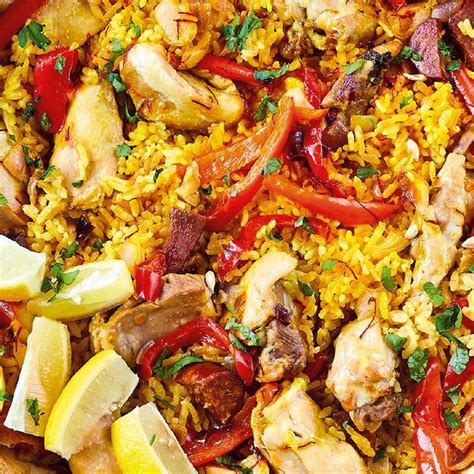 One Pot Spanish Chicken Paella Easy Lockdown Rice Recipe