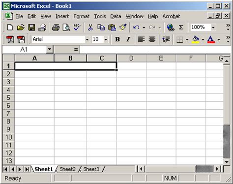 ms excel 2003 merge cells