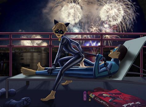 image 1947796 batman series cat noir dc dick grayson miraculous