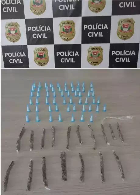 Polícia Civil Prende Em Flagrante Suspeito De Tráfico De Drogas Em