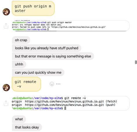 error src refspec master does not match any error failed