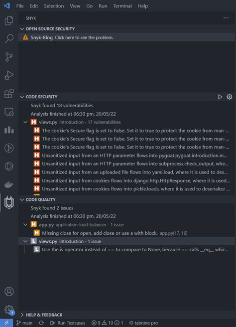 how to find and fix security vulnerabilities using snyk