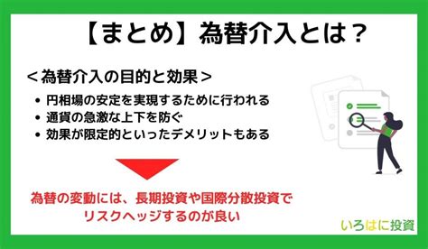 為替介入とは？目的や日銀の介入による効果をわかりやすく解説 いろはに投資