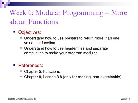 ppt cs1010 programming methodology comp nus sg ~cs1010 powerpoint