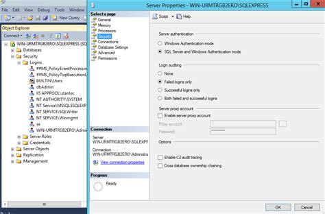 c login failed for user dbadmin stack overflow