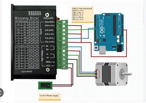Connecting Input Motor Driver To Arduino Uno R3 Project Guidance