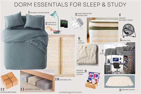 Eco Friendly Dorm Room Essentials Umbel Organics Umbel Organics