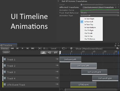 ui timeline animations unity assetstore price down information